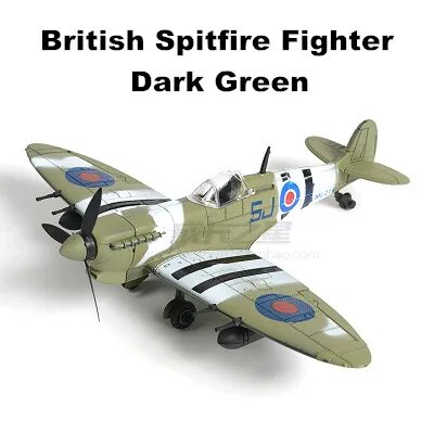 Конструктор самолета Bf109 umfinger Spitfire Dark Green