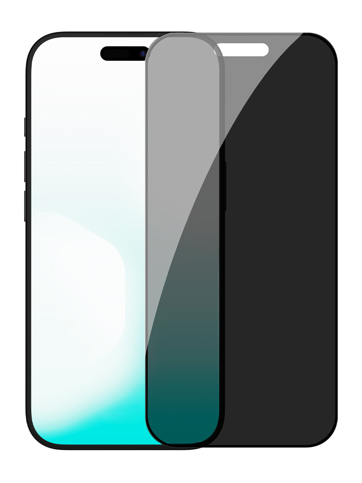 Защитное стекло Nillkin для iPhone 17 Pro Max, Guardian Privacy антишпион, олеофобное покрытие, с набором для установки