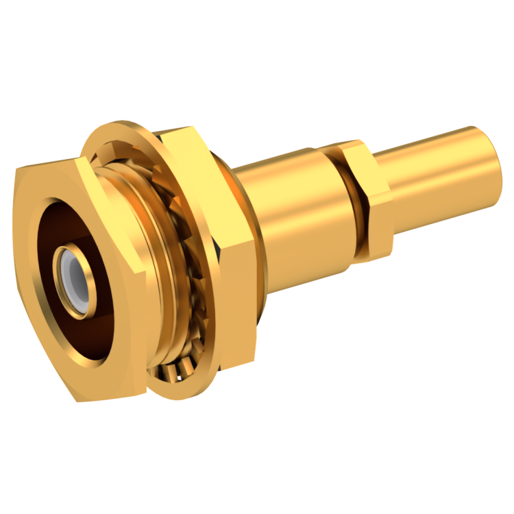 Китайский аналог(замена): R114316000 SMB Прямой проходной разъем с передним монтажом обжимного типа - Кабель 2.650+75 S