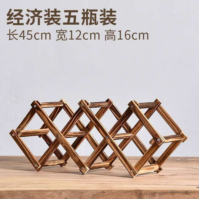 Оптовая продажа массивного дерева красного вина простая стойка для хранения