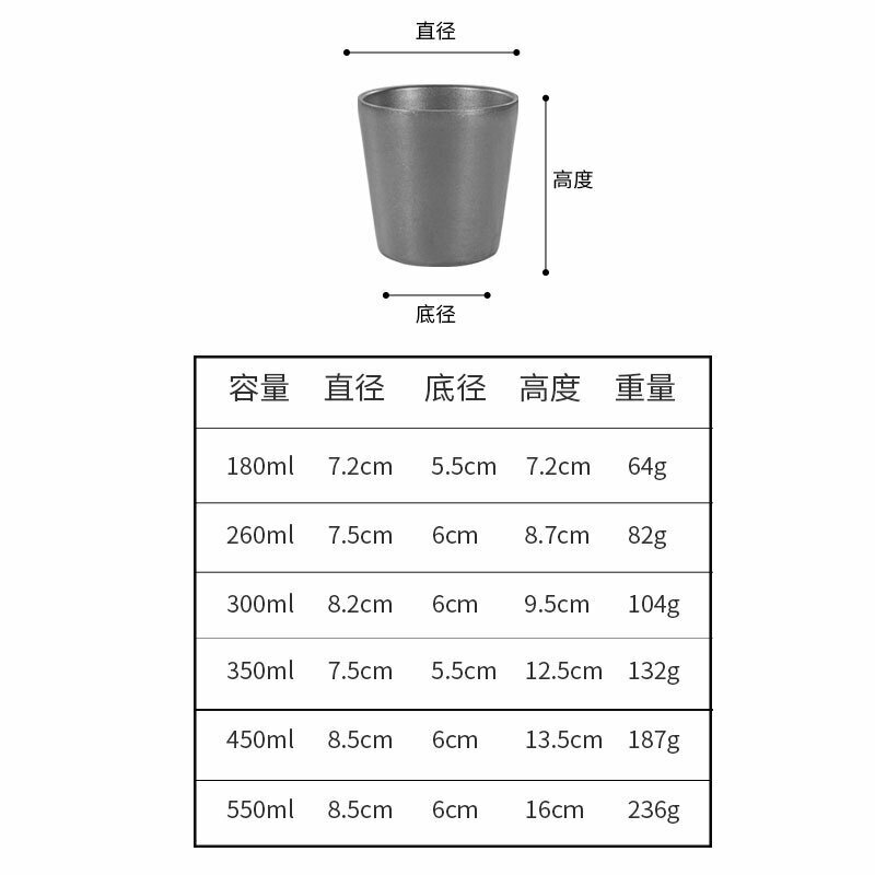 Нержавеющая сталь двойная стенка кофейный стакан, винтажное серебристое покрытие, 450 мл, изолированный стакан для