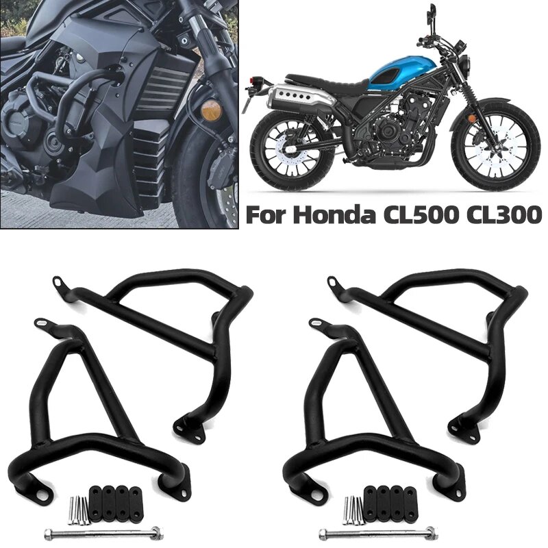 Аксессуары для мотоциклов CL 500, защита рамы для Honda CL500 CL300 2017-2024, передний CL500