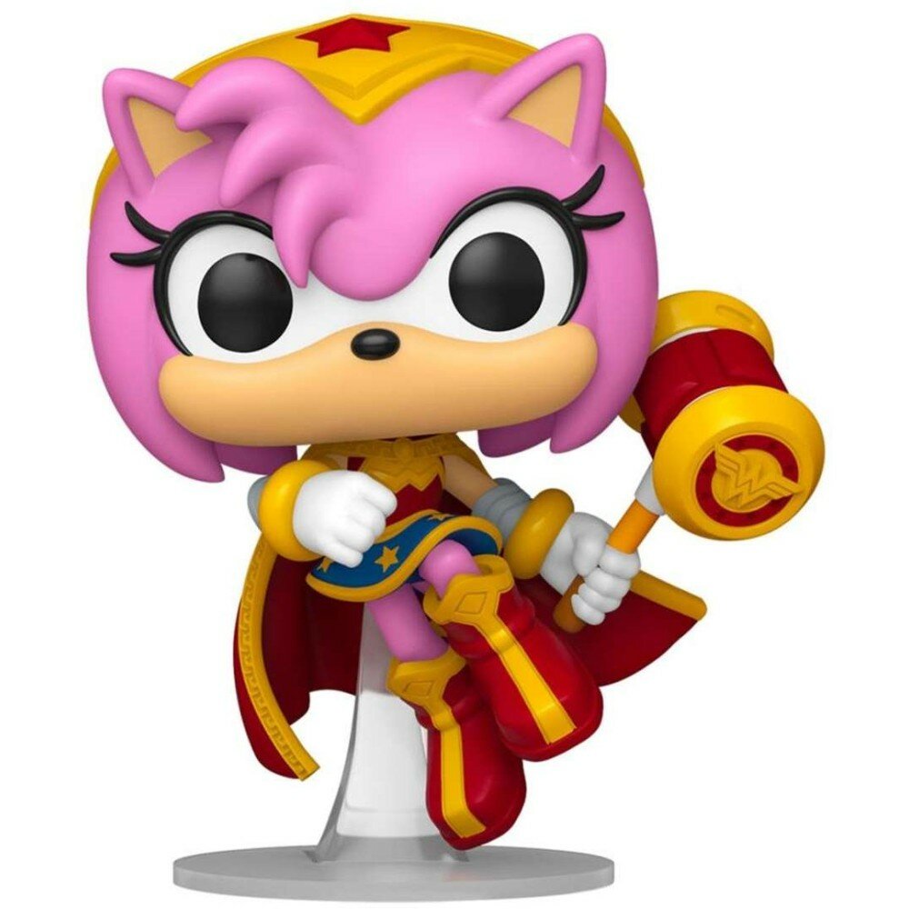 Фигурка Funko POP! Heroes DC Comics / Sonic the Hedgehog Amy Rose as Wonder Woman 88907
