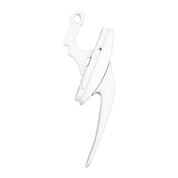 Ручка поворотного замка для окон антивандального, инструмент для замка окон из цинкового сплава, 1 штука, белый цвет, регулируемая, для створчатых окон, для дверей, левое открывание, правое открывание, наклонное открывание внутрь, наклонное открывание