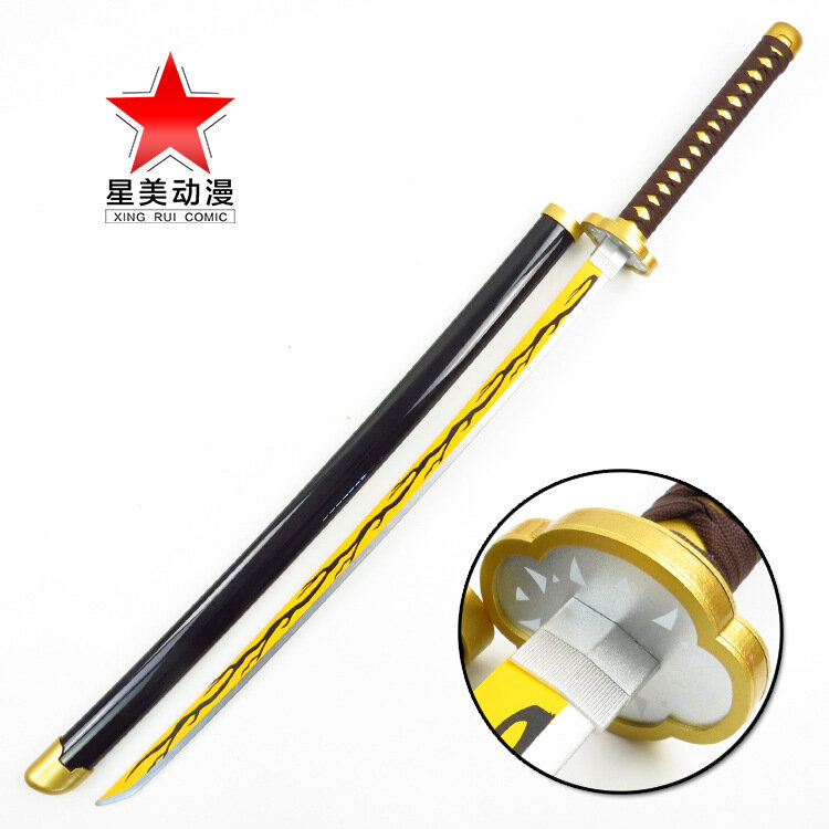 Меч Ничирин из аниме "Истребитель демонов", оружие Танджиро Камадо, Зеницу Аримы, тренировочные мечи для детей, косплей-реквизит, деревянный меч