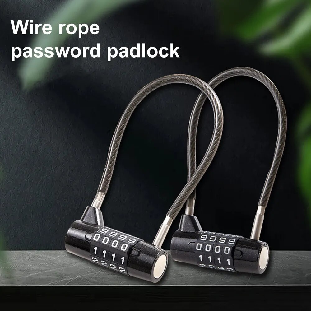 Стальной кодовый замок универсальный для ворот, холодильника и инструментов, защита от взлома