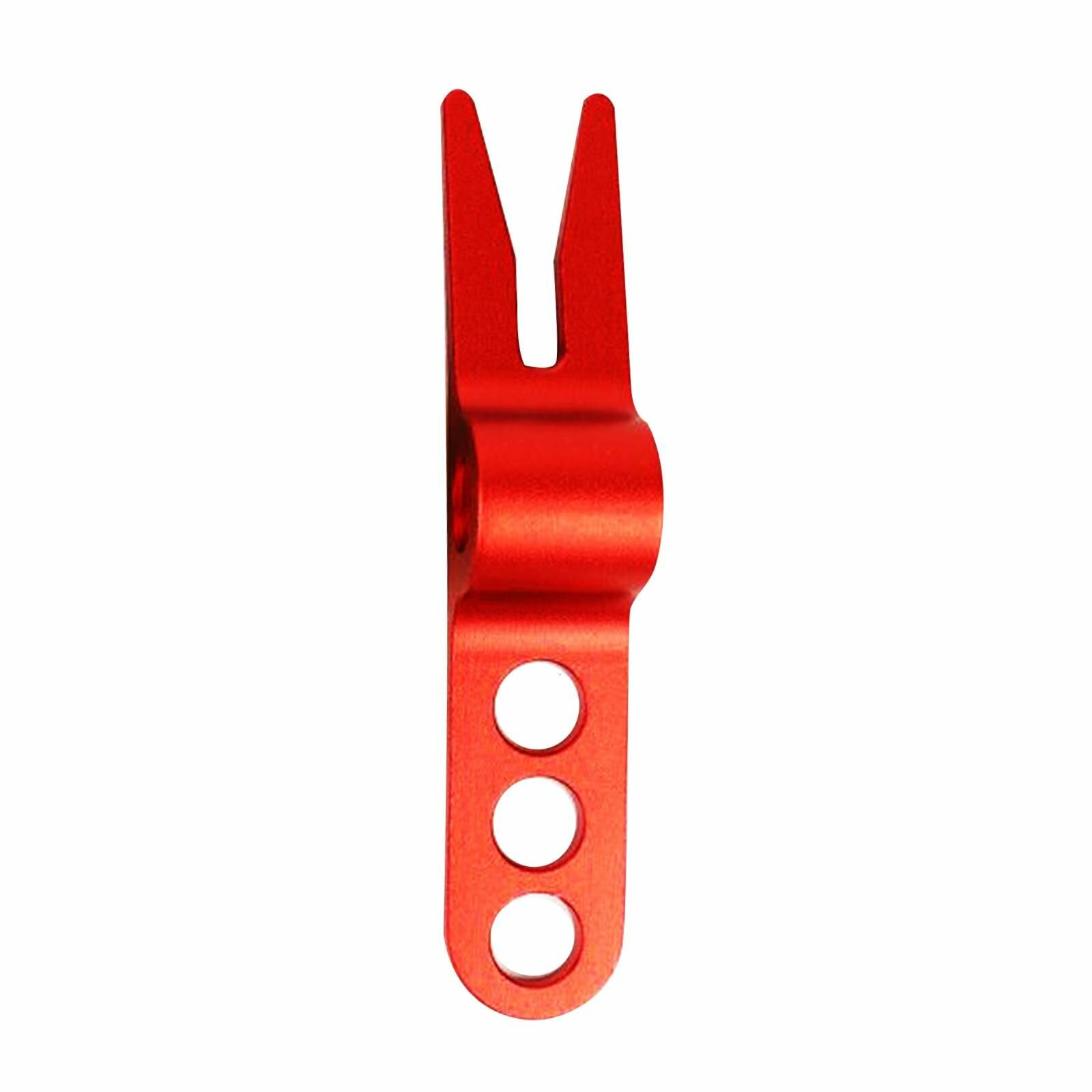 Алюминиевая вилка для ремонта дерна на поле для гольфа, зеленая, красный