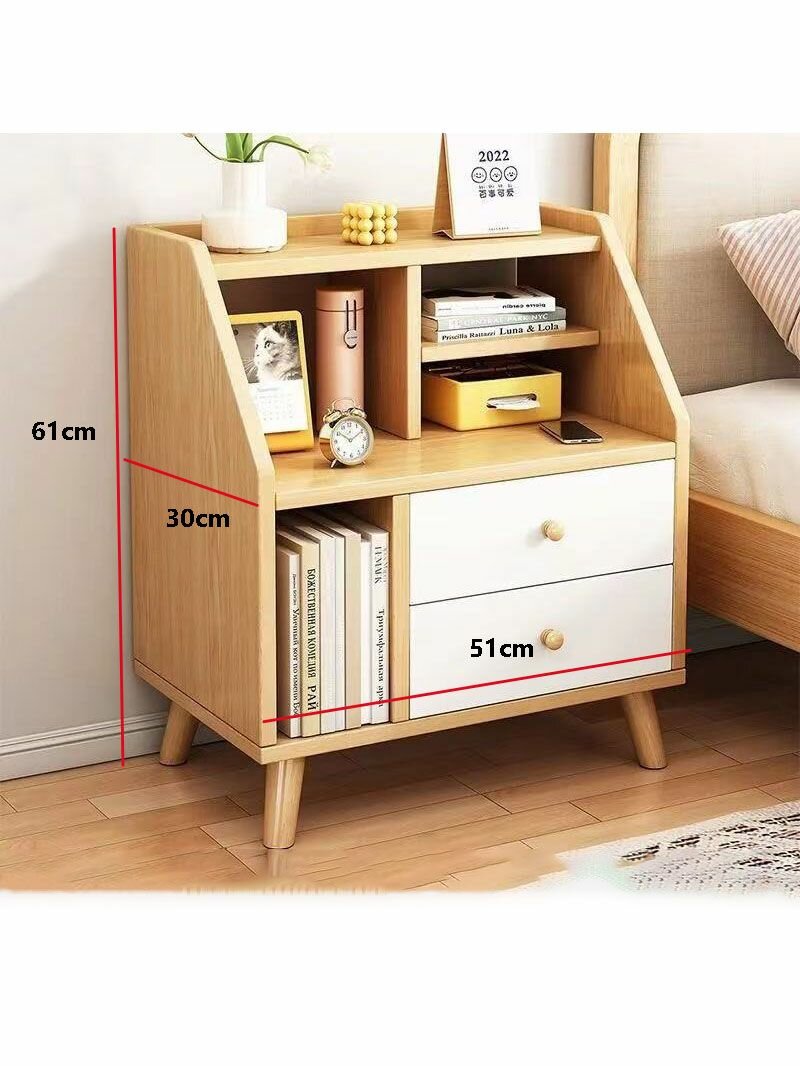 Компактный прикроватный столик стильный и функциональный органайзер для спальни