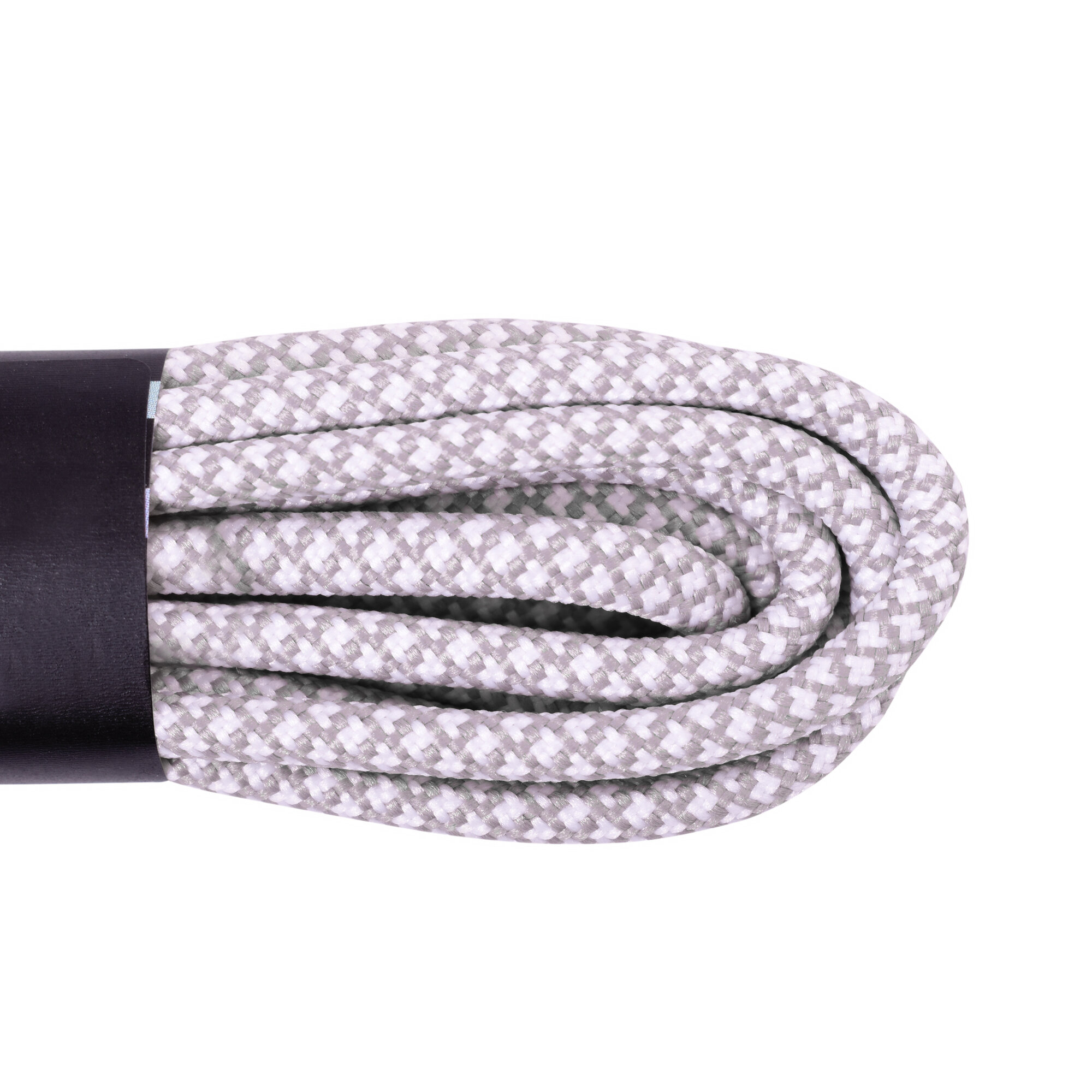 Шнурки "CORD" 180см (Белый+Серый)