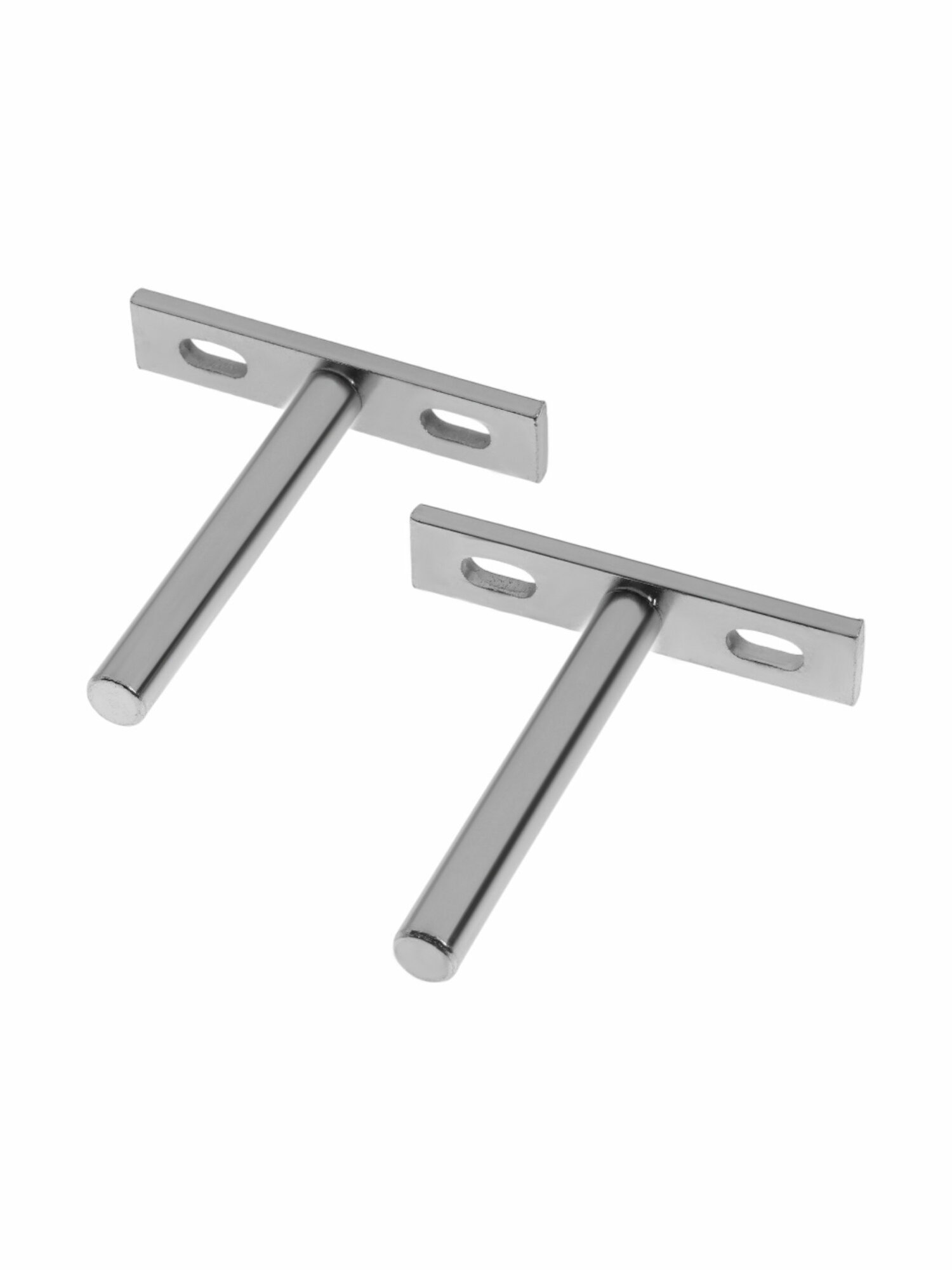 Полкодержатель PS002, скрытого монтажа, 67x70 мм, набор 2 шт.