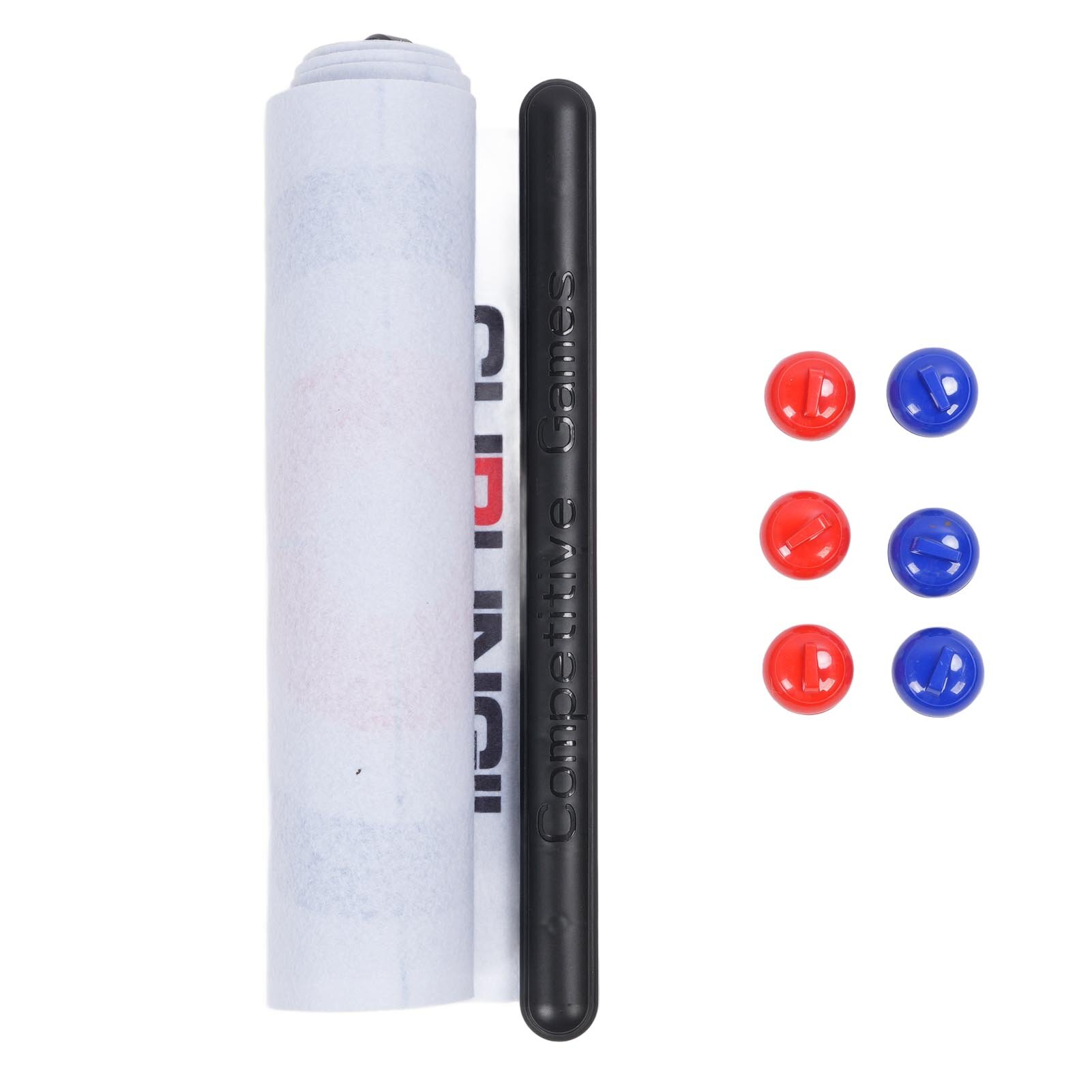 Настольная игра в боулинг с большим войлочным ковриком, портативный набор для двух игроков, подходит для игры в помещении и на открытом воздухе.