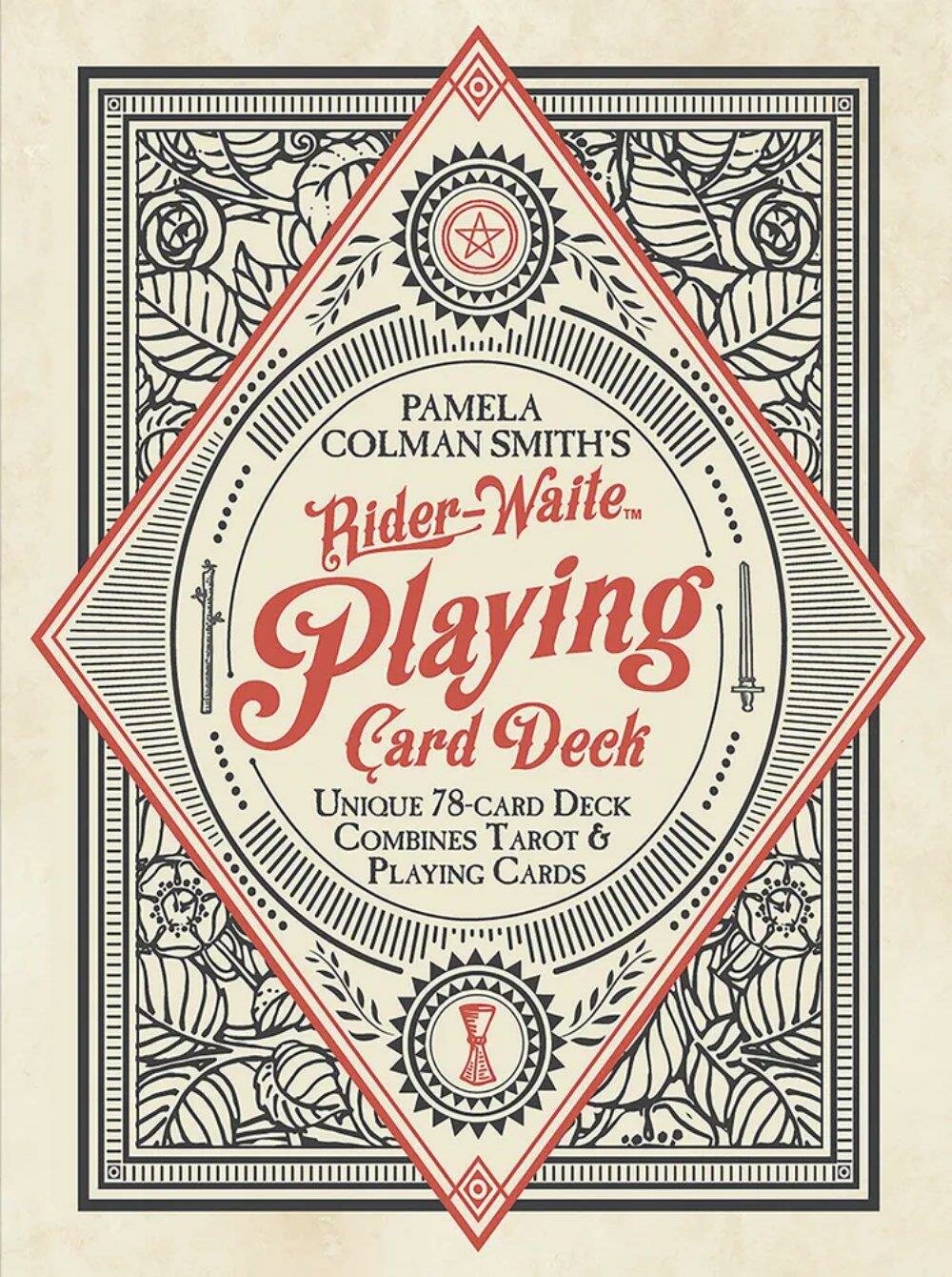 Карты Таро "Rider Waite Playing Card Deck" US Games / Колода Карт Райдера-Уэйта для покера 63647 US Games Systems