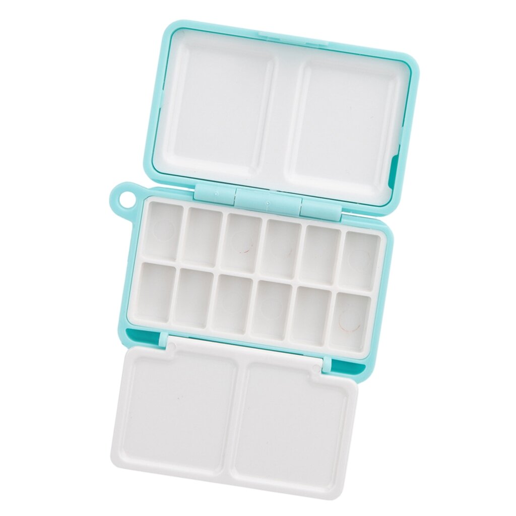 Футляр Для Хранения Краски Art Travel Лоток Для Краски Пластиковая Коробка Для Рисования с Поддоном для Палитры