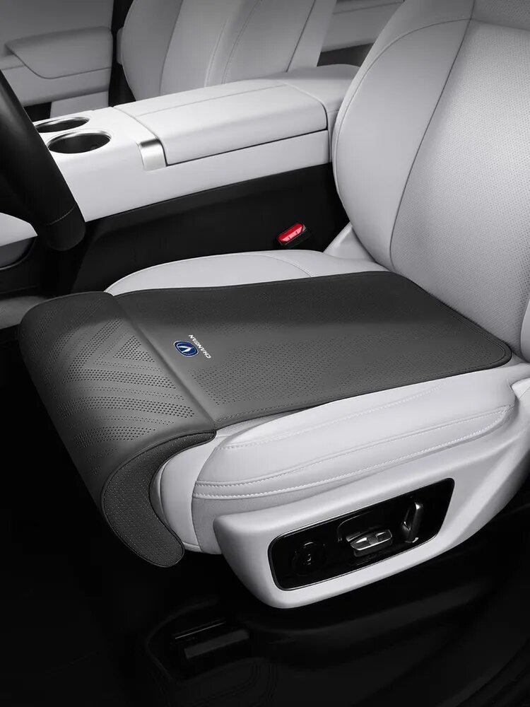 Накидка автомобильная на Передние сиденья, Сиденье водительское, Перфорированная экокожа, 1 шт.