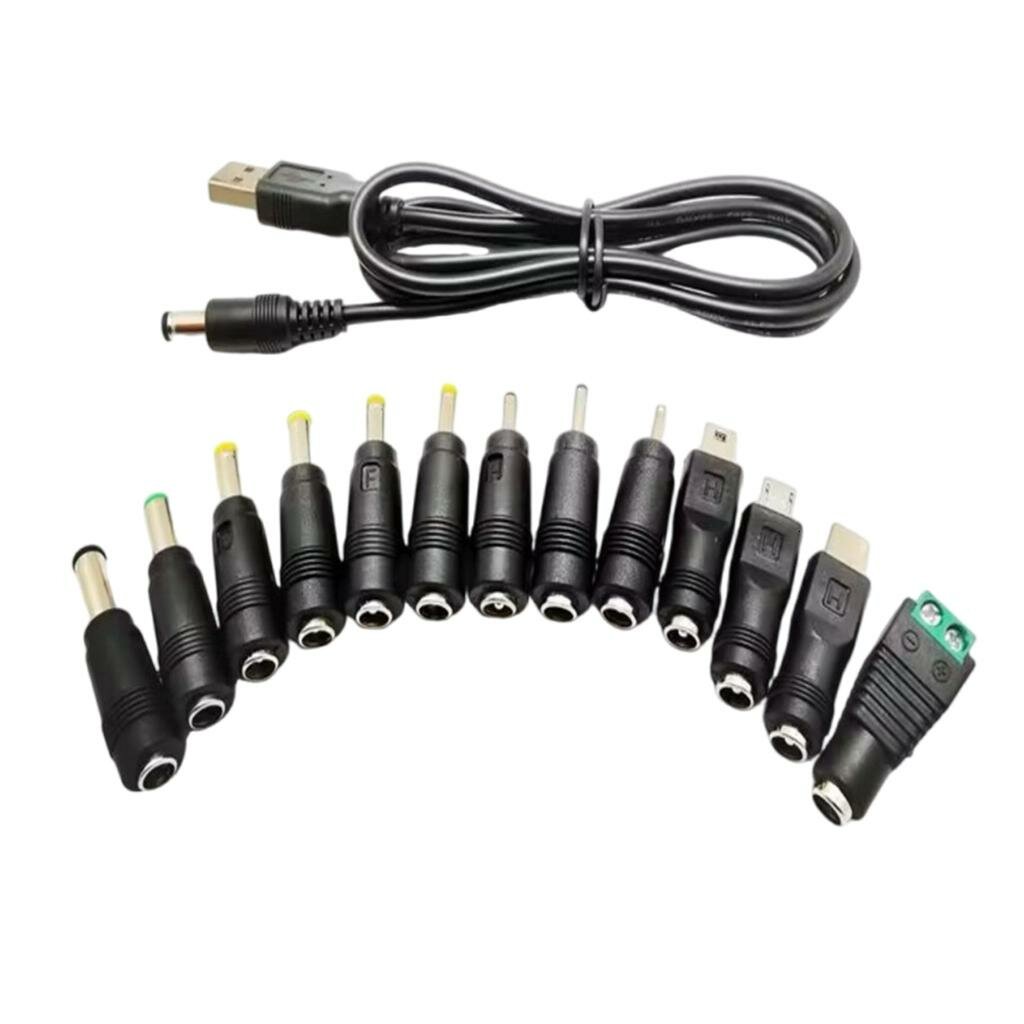 USB-кабель питания 5 В, 5,5x2,1 мм