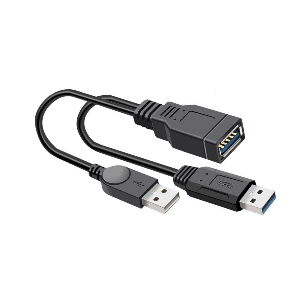 Y-образный USB3.0 удлинитель с питанием USB2.0