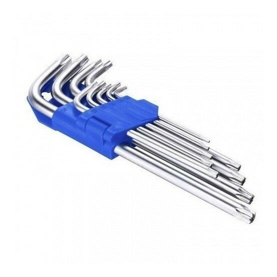 Набор Г-образных ключей TORX Kenli KL-9705T 9шт.