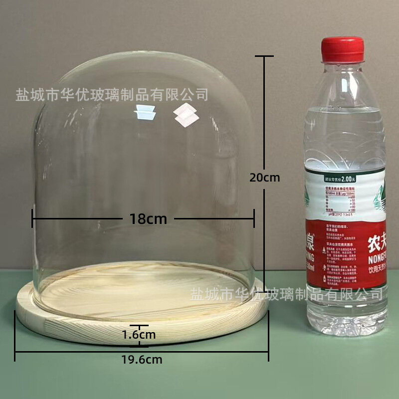 Прямые поставки с фабрики: вечные цветы, сушеные цветы, стеклянная крышка, демонстрационная коробка, пылезащитный чехол, фигурка, ручная модель, стеклянная крышка