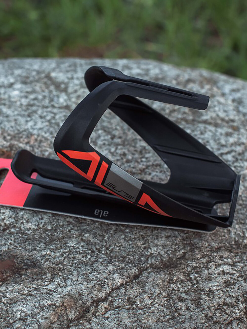 Флягодержатель Elite Ala Black/Red — фото 1