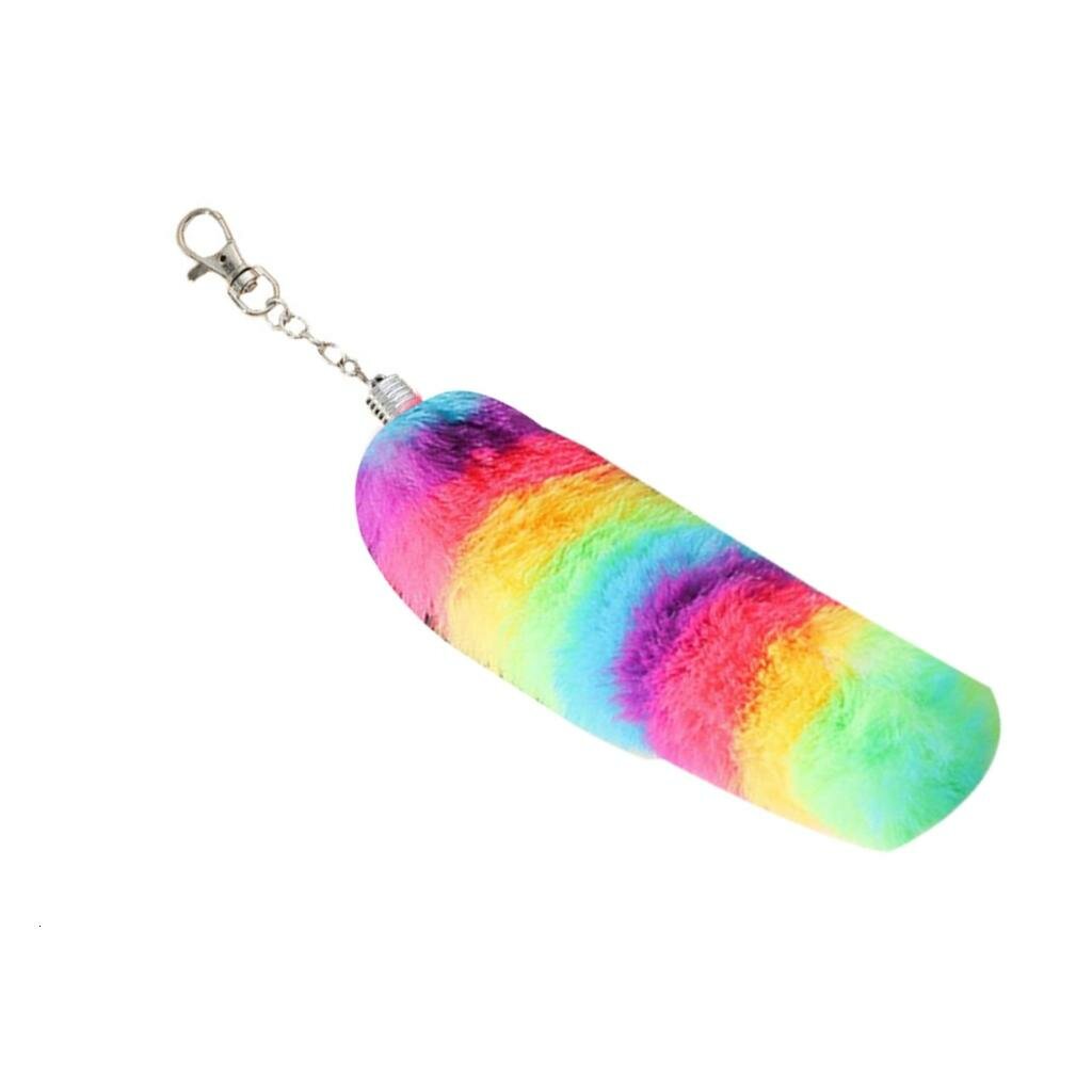 Плюшевый брелок с хвостом радуги, 2
