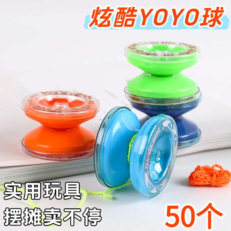 Детская игрушка йо-йо, прозрачный мультяшный йо-йо, маленький подарок для детского сада, обучающий йо-йо мяч