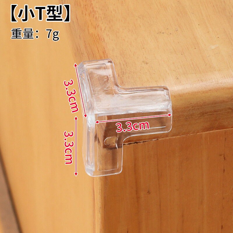 Силиконовый противоударный уголок безопасности, прозрачный противоударный силиконовый защитник для мебели, мягкий край для защиты стен, противоударный уголок