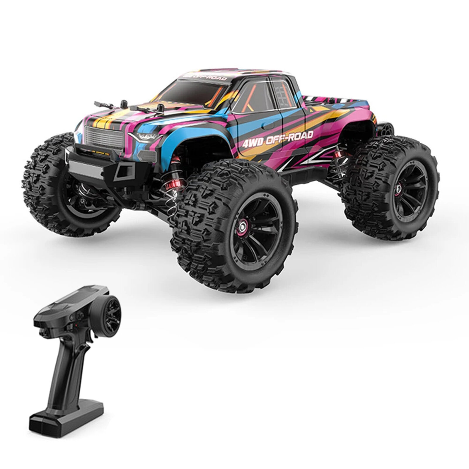 RC Car 2.4GHz 45KM/H 1/16 Off Road RC Trucks Brushless Motor 4WD Vehicle Racing Climbing RC Car Gifts for Kids Adults