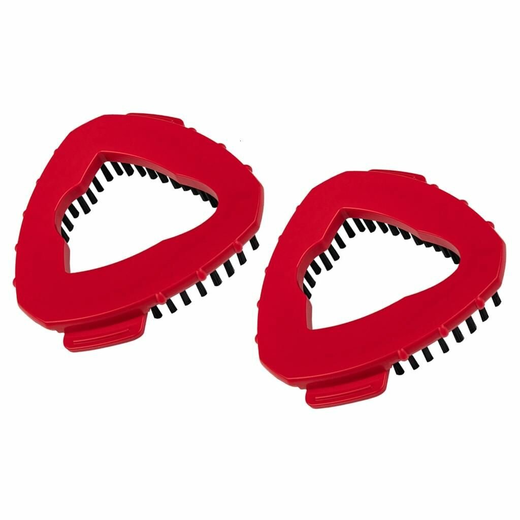 2 шт. Вращающиеся насадки для мытья пола, Треугольный пол bru