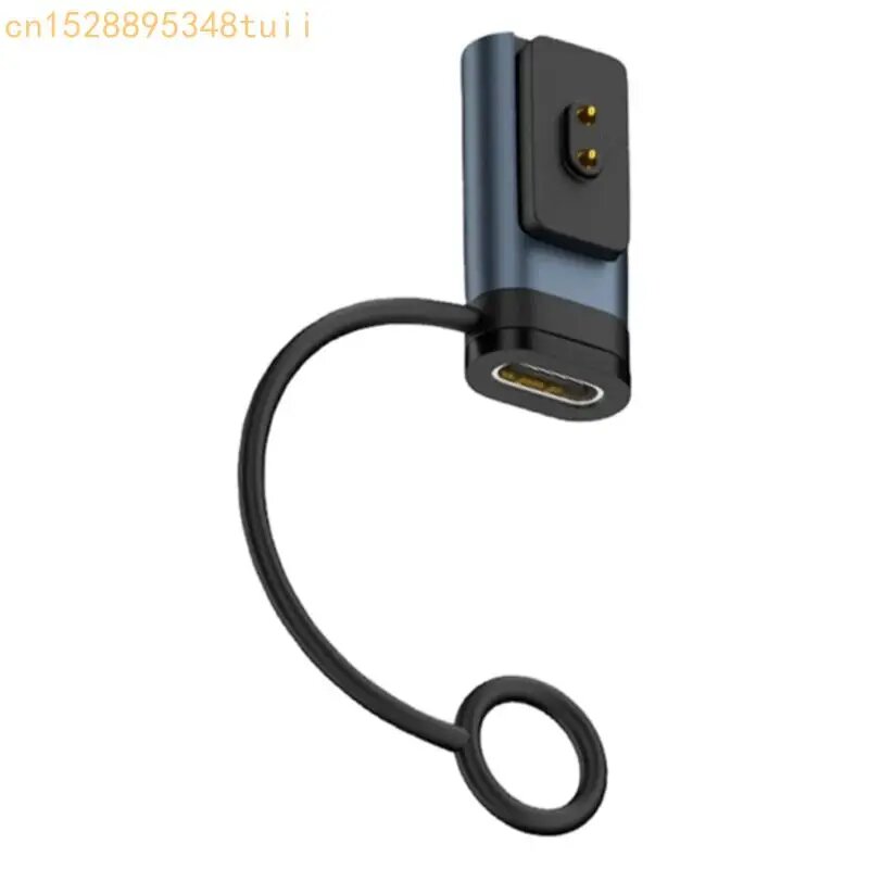 Зарядное устройство для Xiaomi Mi Band 8/9/10, Redmi Watch 3/4/5, черное, blue gray