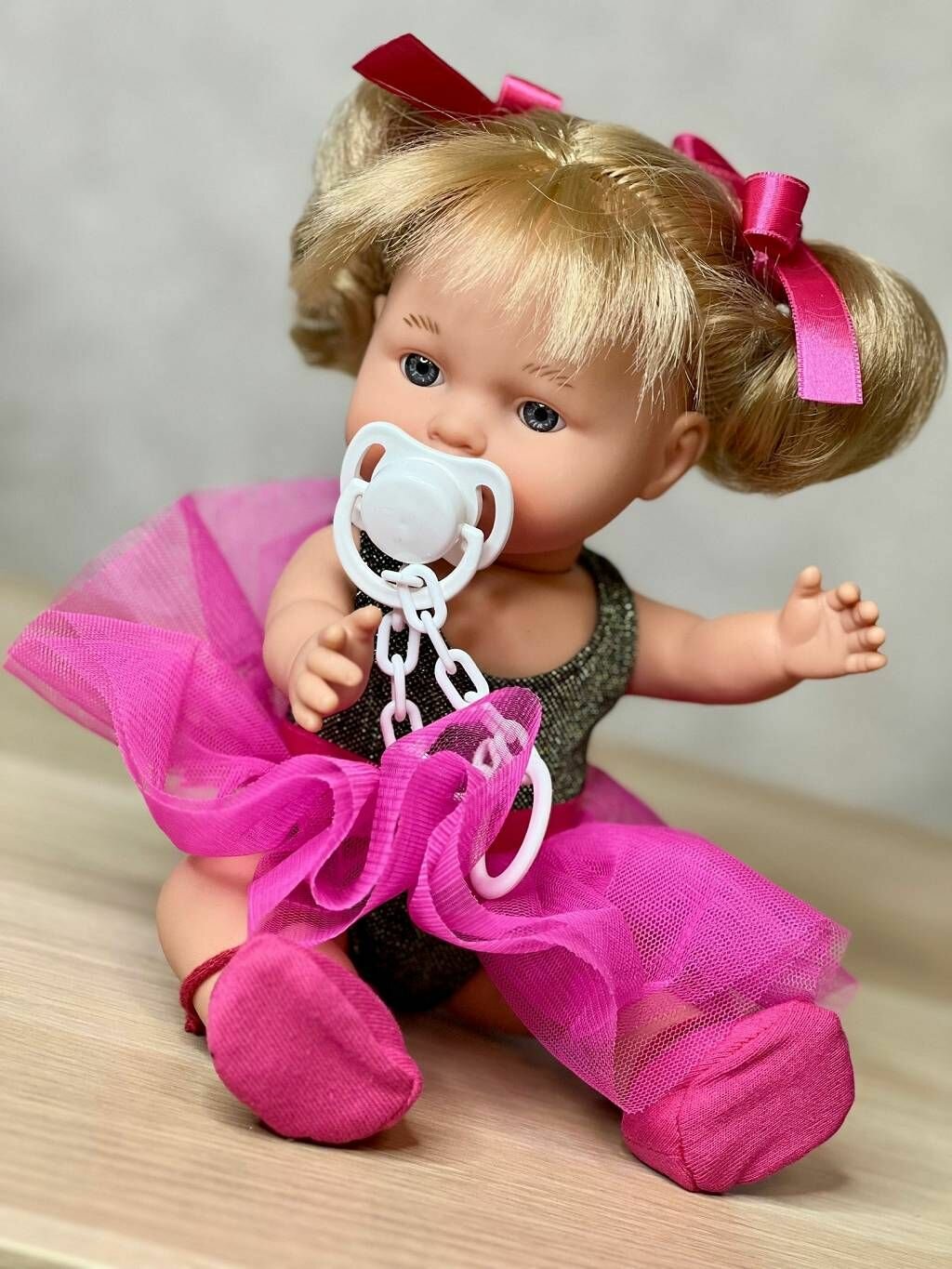 Кукла LAMAGIK виниловая 30 см Baby