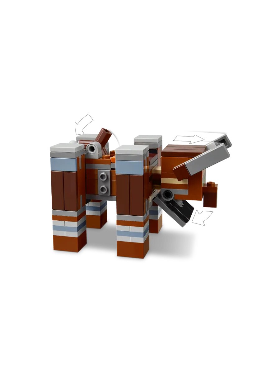 Конструктор LEGO Minecraft "Форпост Мародеров", 665 элементов, от 9 до 14 лет — фото 1