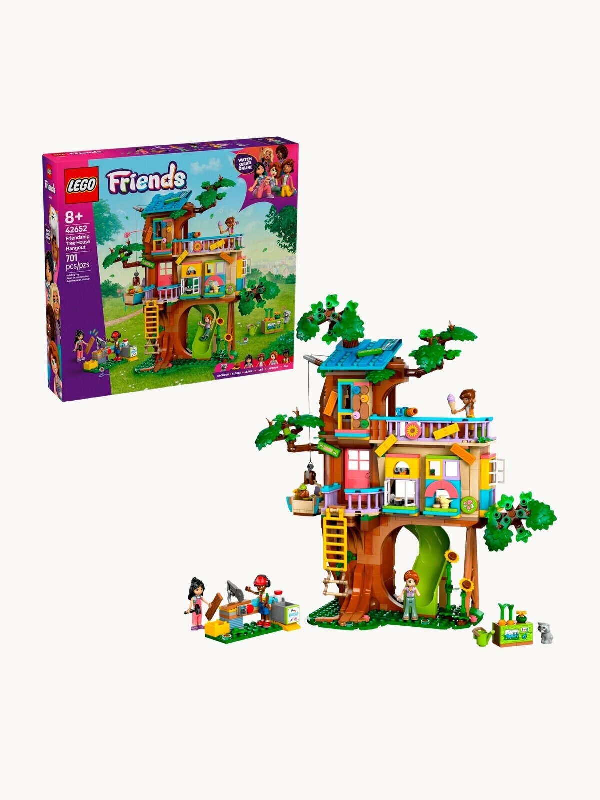 Конструктор LEGO Friends 42652 Посиделки в домике на дереве дружбы, 701 дет.