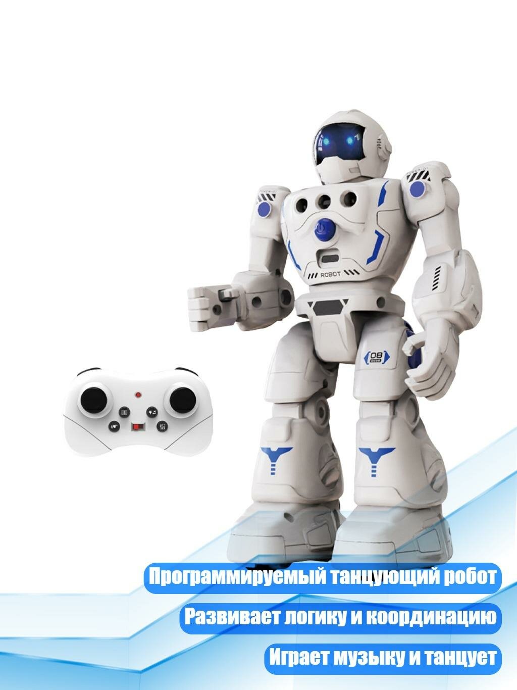 Голосовой робот-игрушка с управлением жестами и танцем под музыку