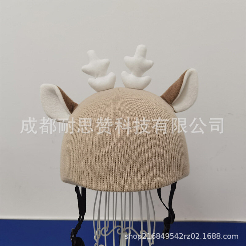 Чехол для лыжного шлема, милый мультяшный, теплый, индивидуальный, чехол для сноуборда, чехол для велосипедного шлема, чехол для параплана