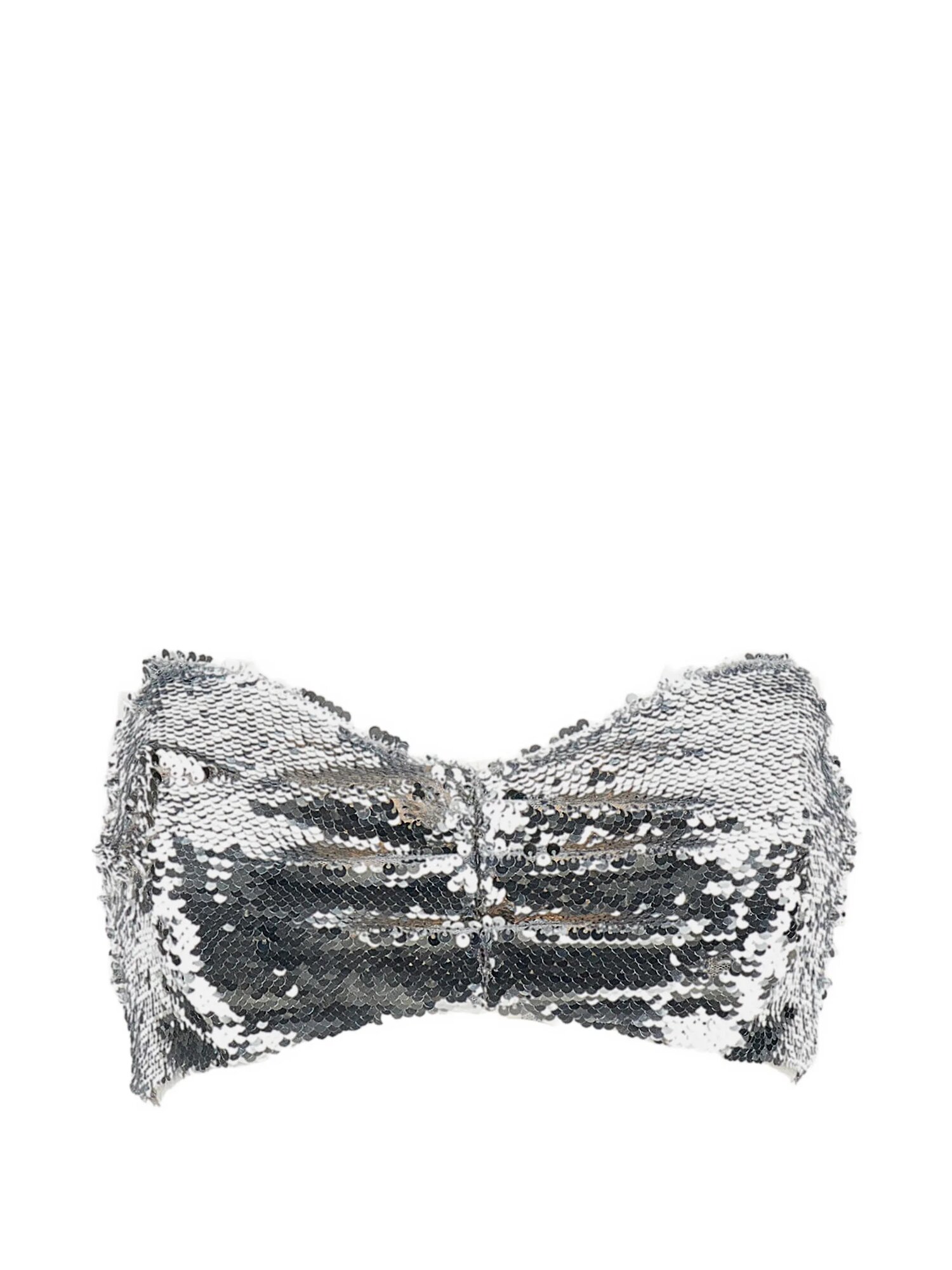 Топ Sequin bandeau top