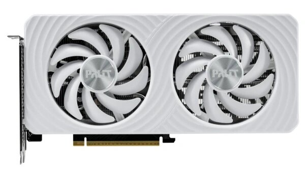 NE7506TU19T1-GB2061M / Видеокарта Palit NVIDIA GeForce RTX 5060TI PA-RTX5060TI WHITE OC 16ГБ White,
