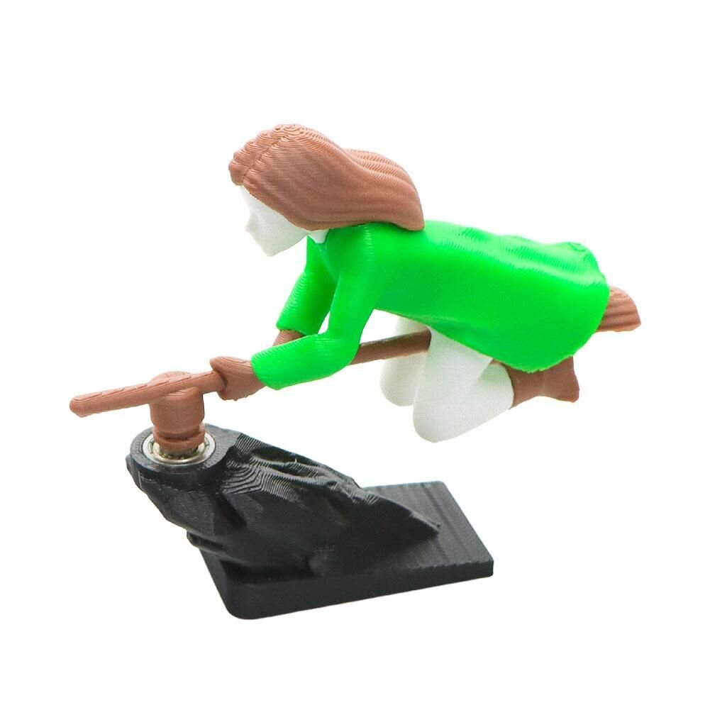 Игрушка для приборной панели автомобиля, волшебная метла ведьмы