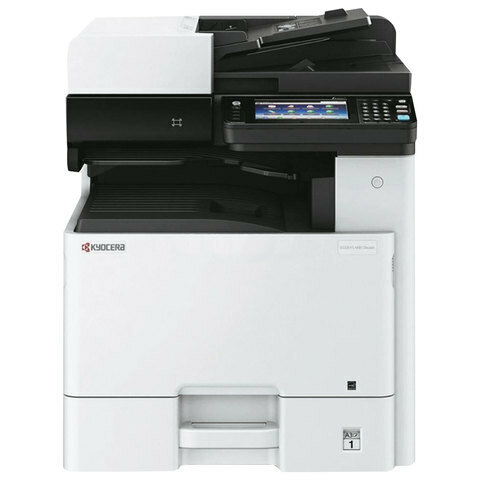 МФУ лазерное цветное KYOCERA M8130cidn 3 в 1, А3, 30 стр мин, 100 000 стр мес, дуплекс, ДАПД, сетевая карта, 1102P33NL0