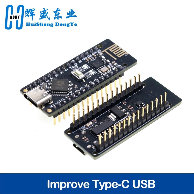 HUISHENGYUFA RF-Nano Nano V3.0 плата Arduino Improve Type-C USB