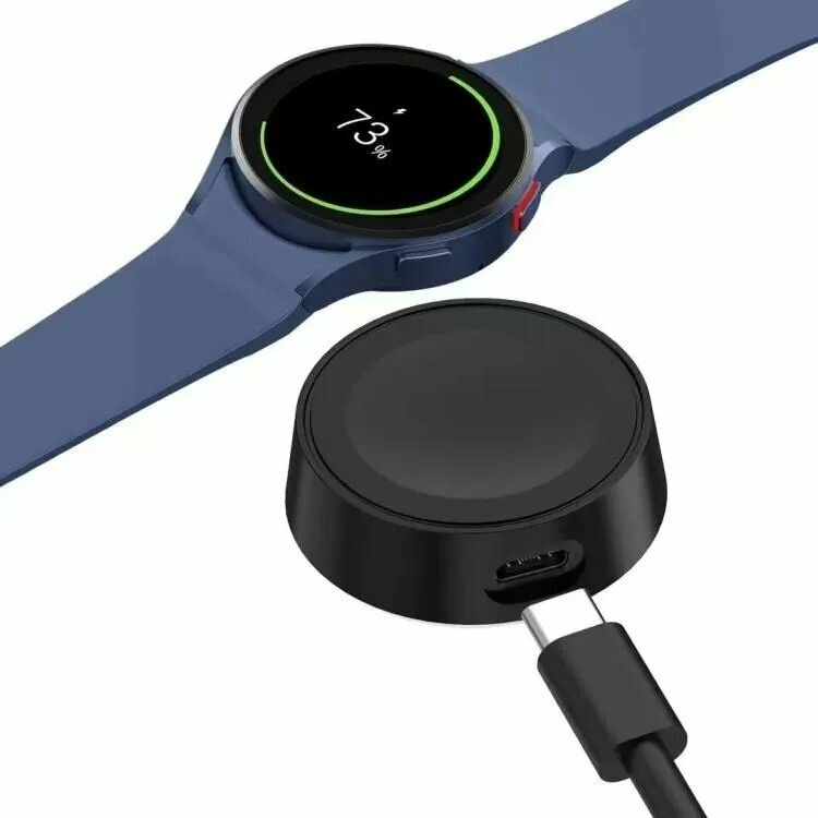 For Samsung Galaxy Watch8/Ultra 2025/7/6/5 xdfind Portable Smart Watch Магнитное беспроводное зарядное устройство, длина: 1M