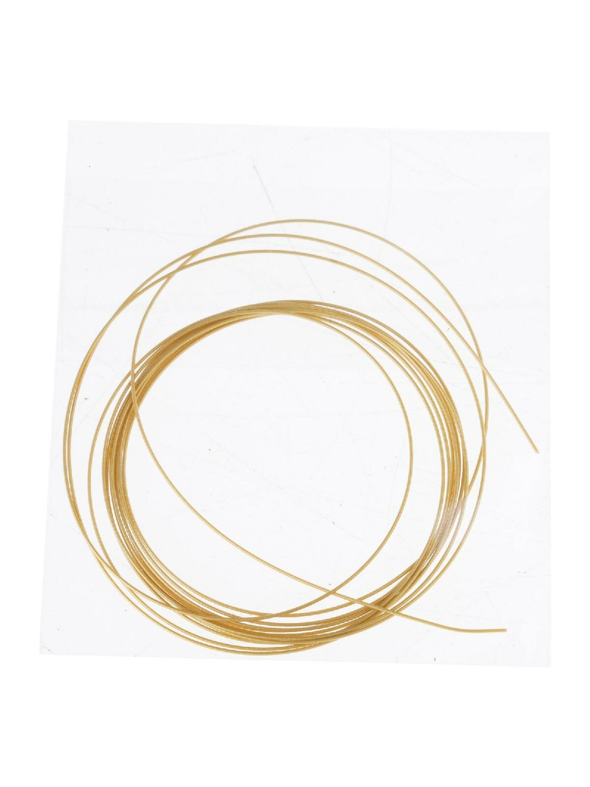 Браслетная нить 0,3 мм × 1 м для бисероплетения, Золото