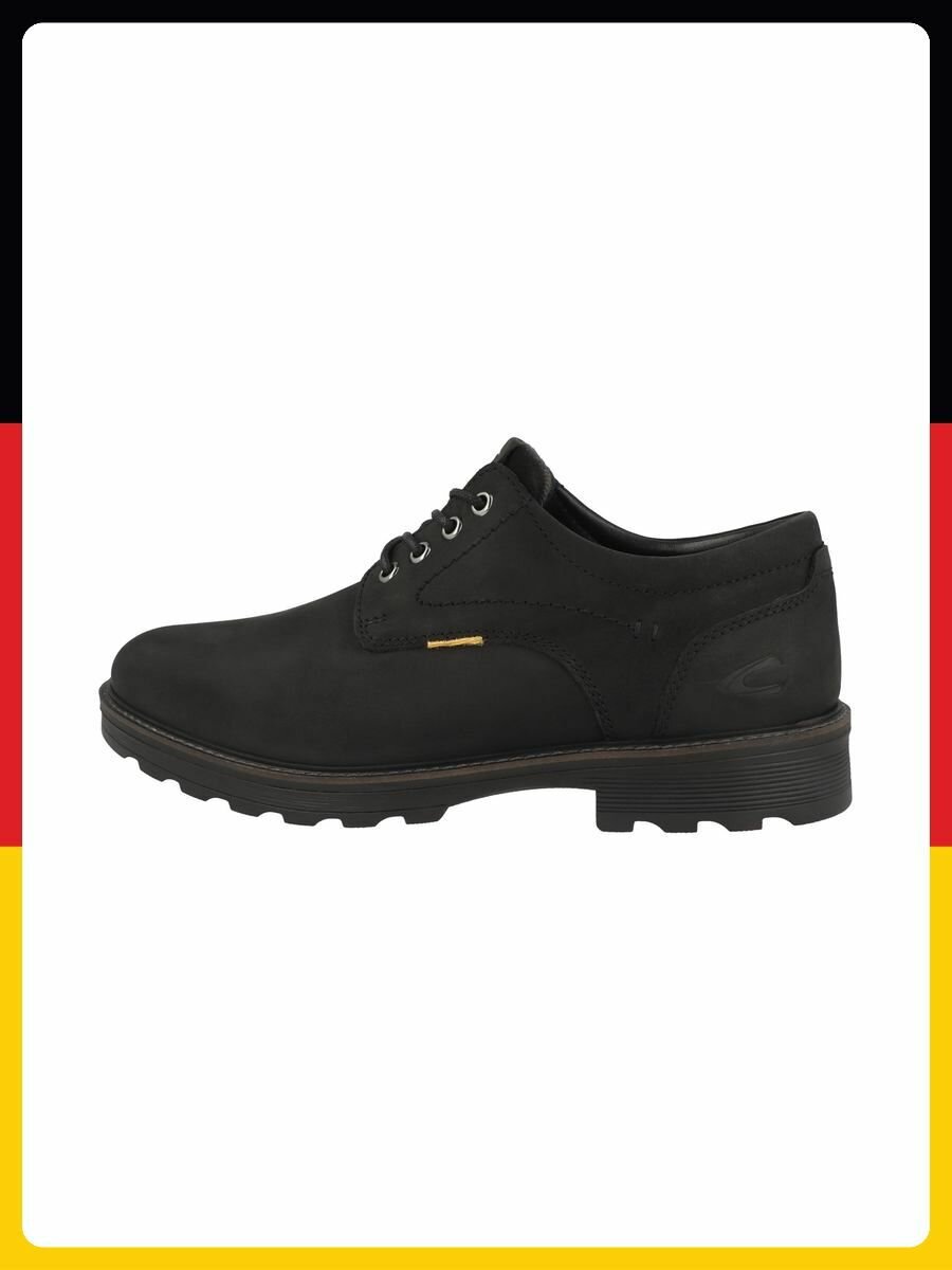 Туфли camel active, черный, 44 EU