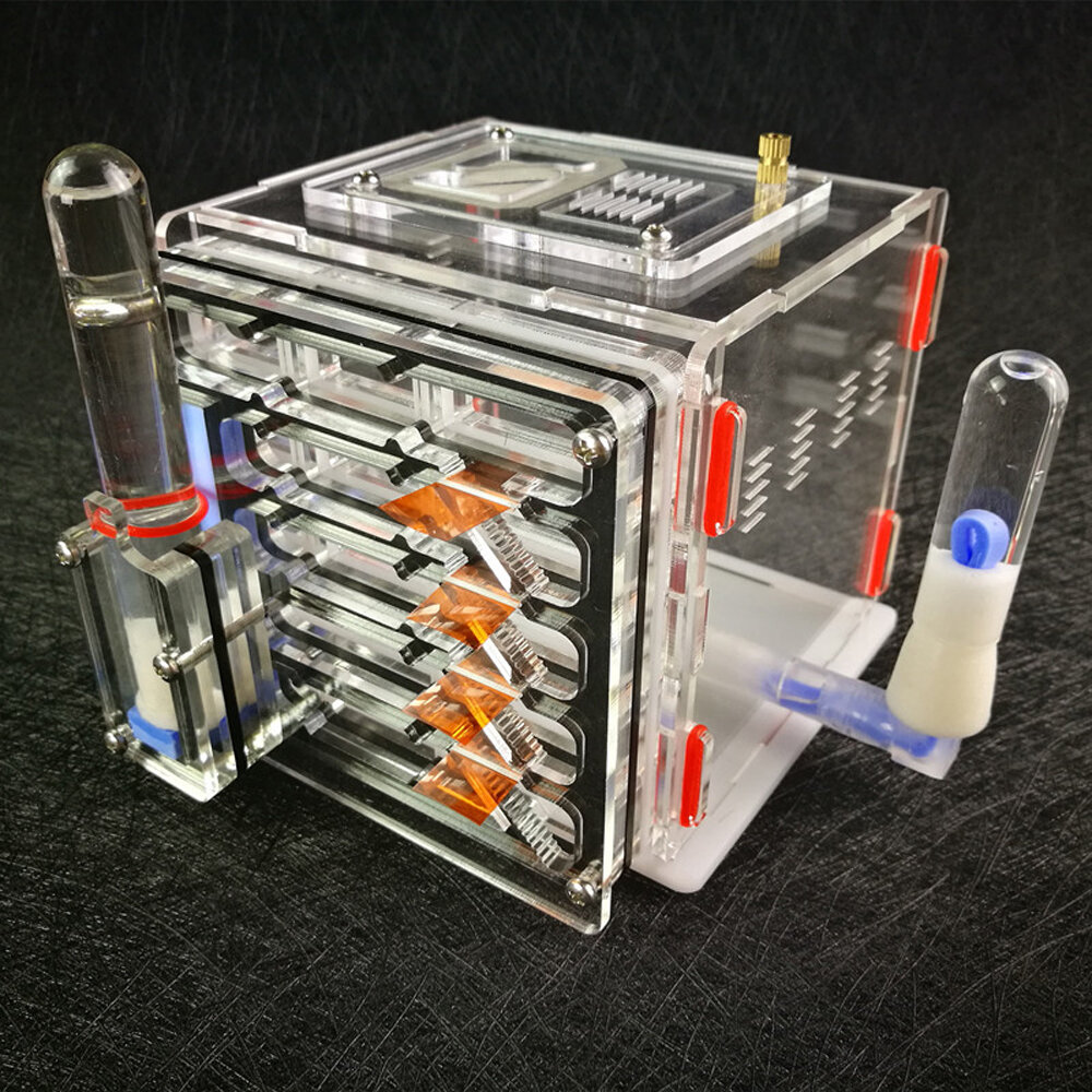 DIY Улей для Муравьев Питающее Место Форма Муравейника Акрил Villa Для Домашних Муравьев Подарок На День Рождения Тип A2, A3 Цвет Желтый, Черный Вес Товара 350г/0.77lb Вес Упаковки 378г/0.83lb Размер Товара 110*110*100мм/4.33*4.33*3.94дюйма Размер