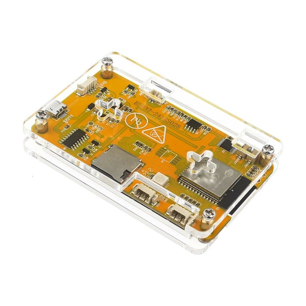 Экран 2,8 дюйма для ESP32 с LVGL и корпусом, Единственный случай
