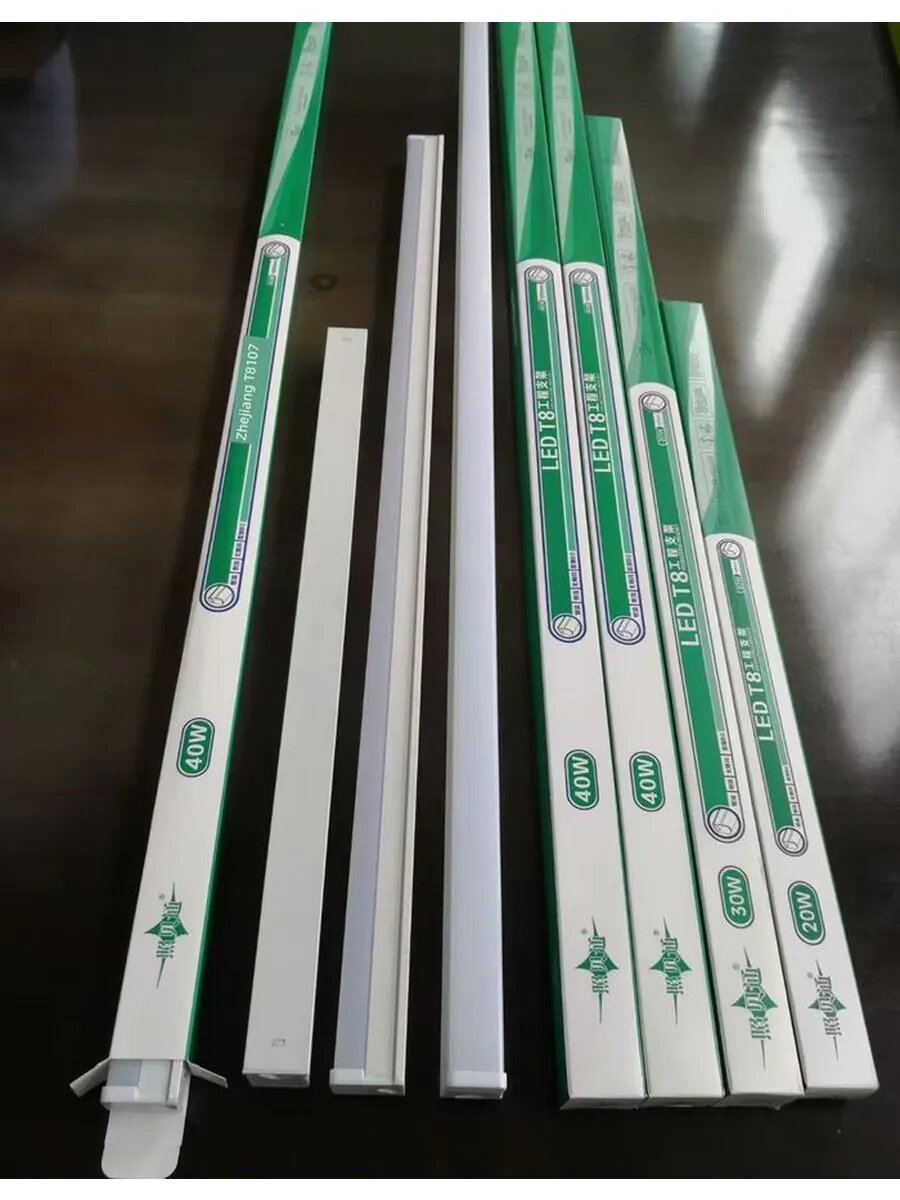 Лампа светодиодная T8 0.6м 20Вт Белый свет