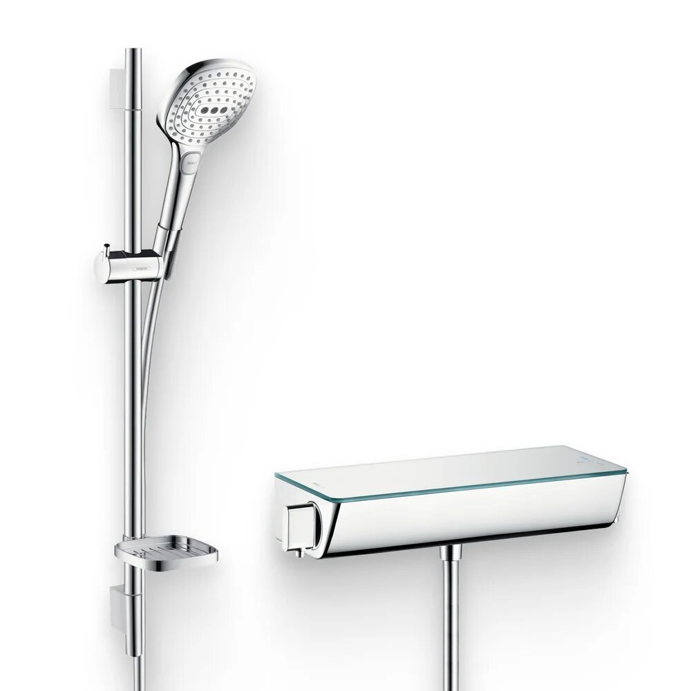 Душевой комплект Термостат Hansgrohe Ecostat Select 13161000, для душа / Гарнитур Raindance Select E 120 26620000