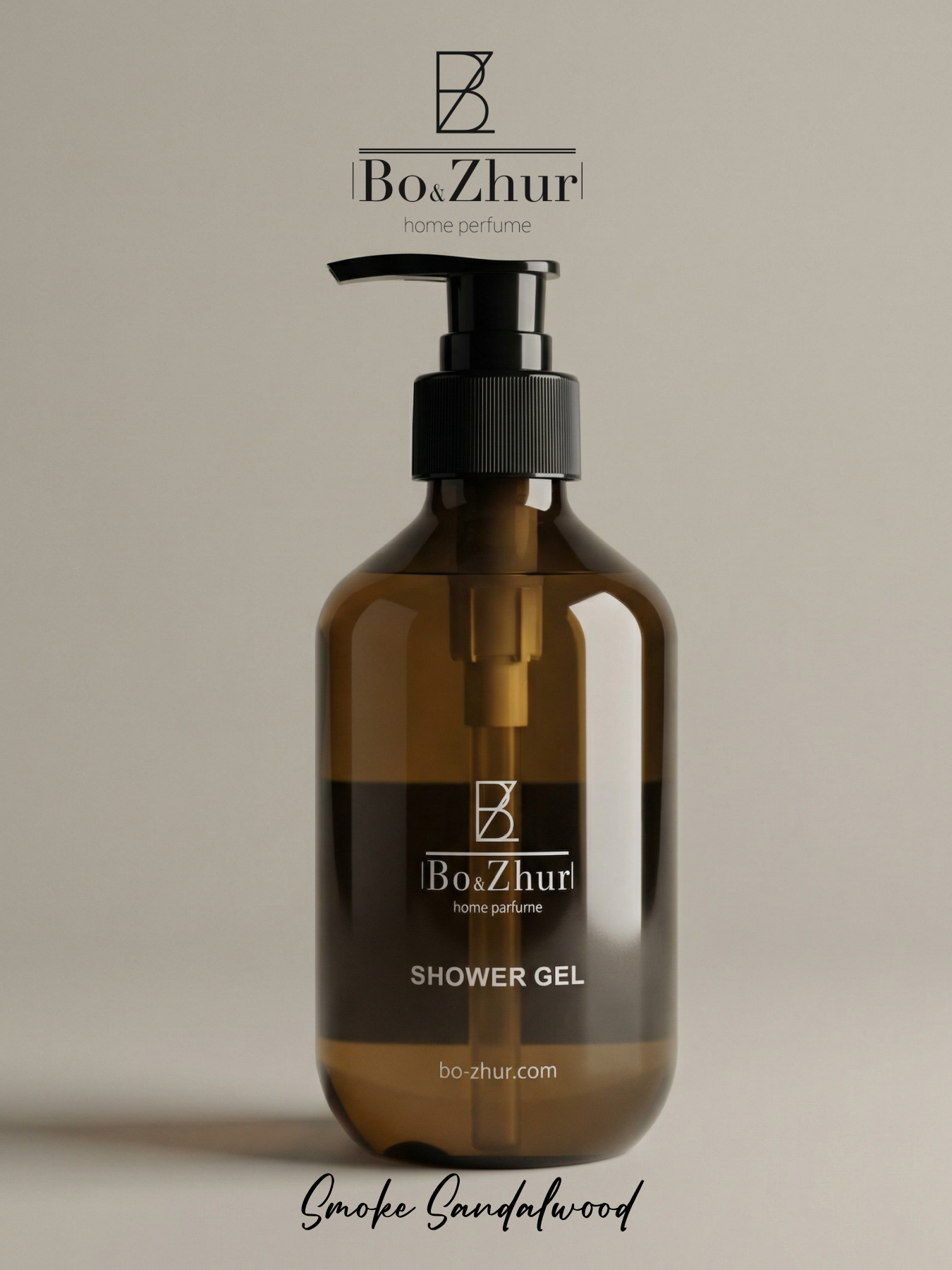 Гель для душа Bo&Zhur "Smoky Sandalwood", парфюмированный, 300мл