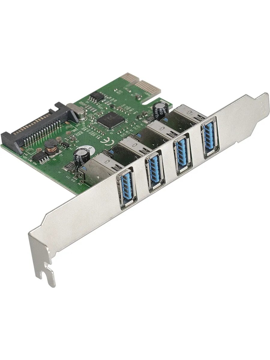 Контроллер EX283716RUS EXE-314 PCI-E 2.0, 4*USB3.0 ext
