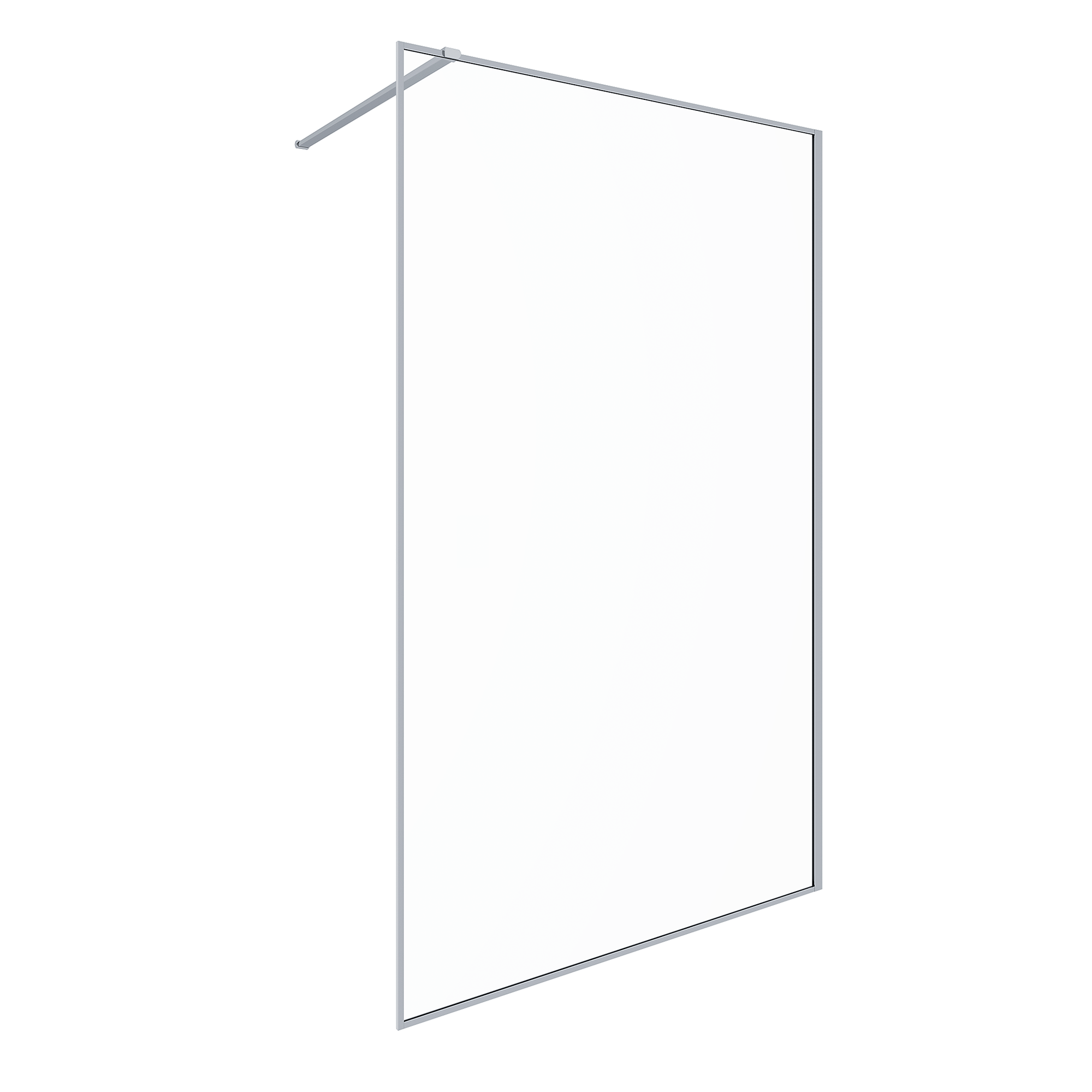 Душевая перегородка Walk in Leo Chrom 100х195, 6мм