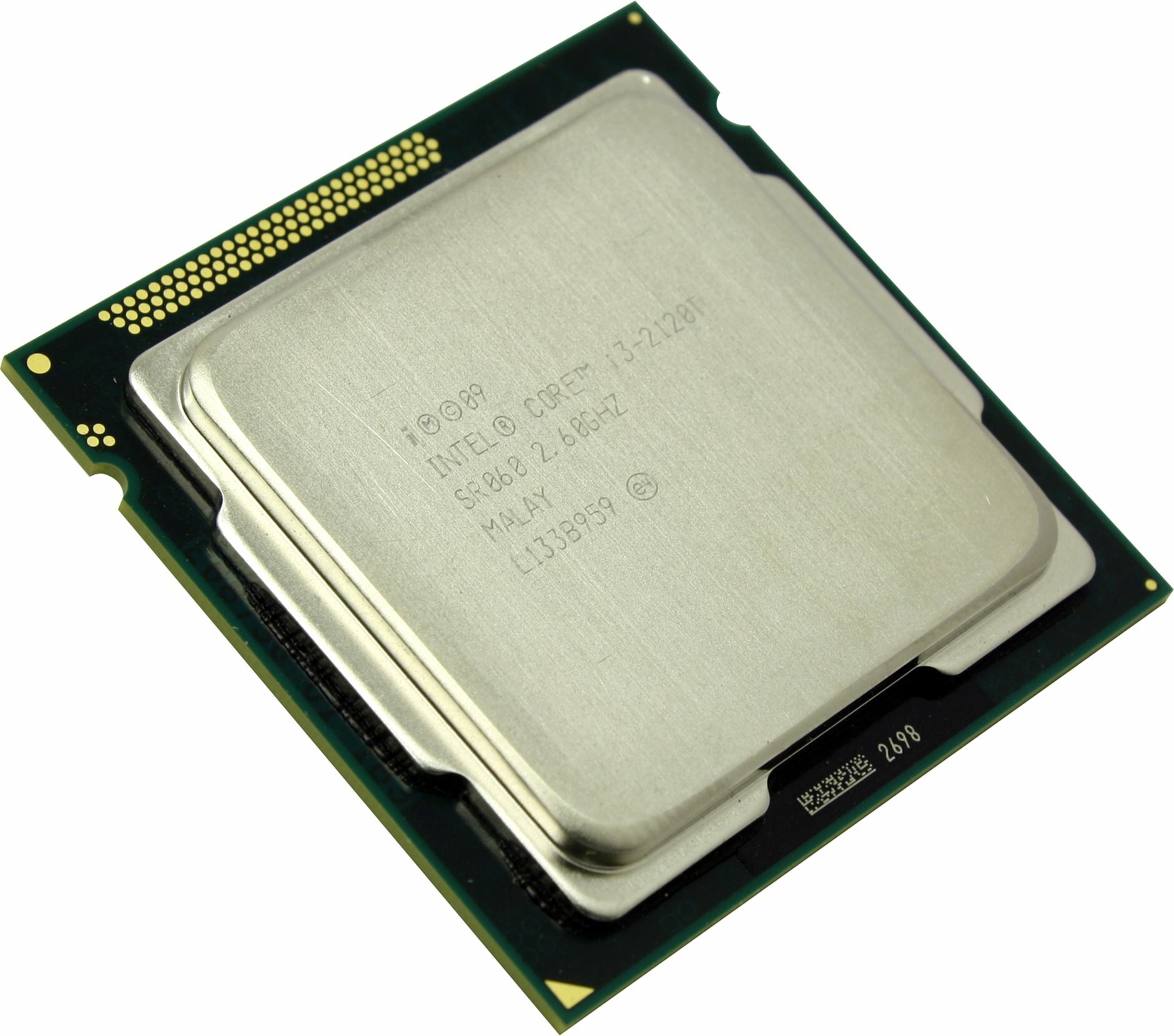 Процессор Intel Core i3-2120T 2.6 GHz, Socket 1155/3Mb/2x, 4x, Core/HD2000, SR060 Malay